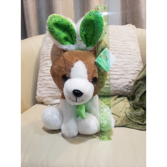 Hug Me | Toys | Corgi Plush Puppy Dog W Bunny Ears Stuffed Animal ...